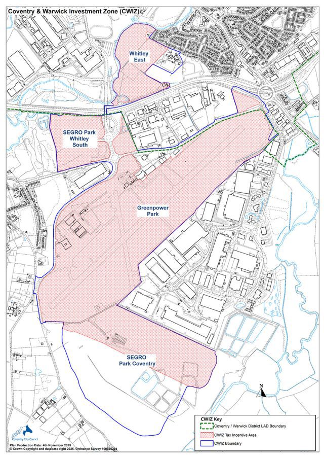 Coventry & Warwick Investment Zone | Invest West Midlands